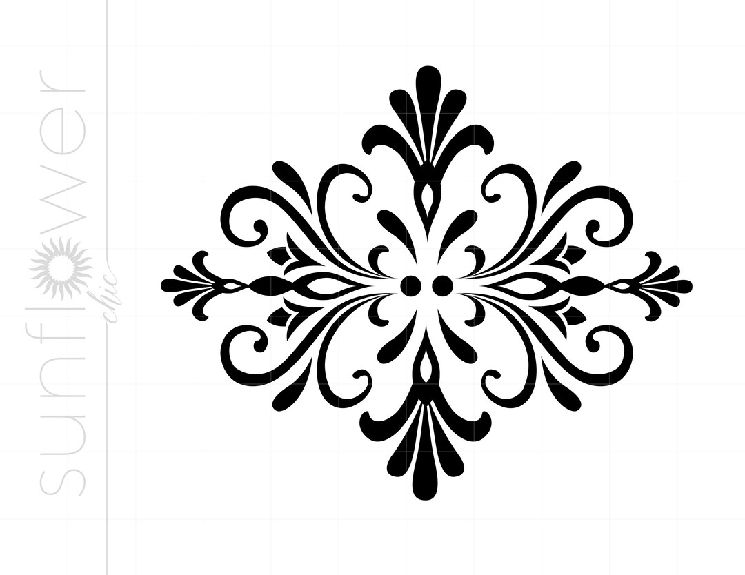Filigree SVG | Filigree Clipart | Filigree Cut File for Cricut ...