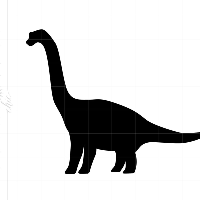 Brontosaurus Svg - Etsy
