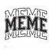 Meme Svg, Varsity Meme Svg, Meme T Shirt Design Printable Cricut ...