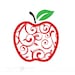 Scroll Pattern Apple SVG | Apple Clipart | Apple Cut Silhouette File ...
