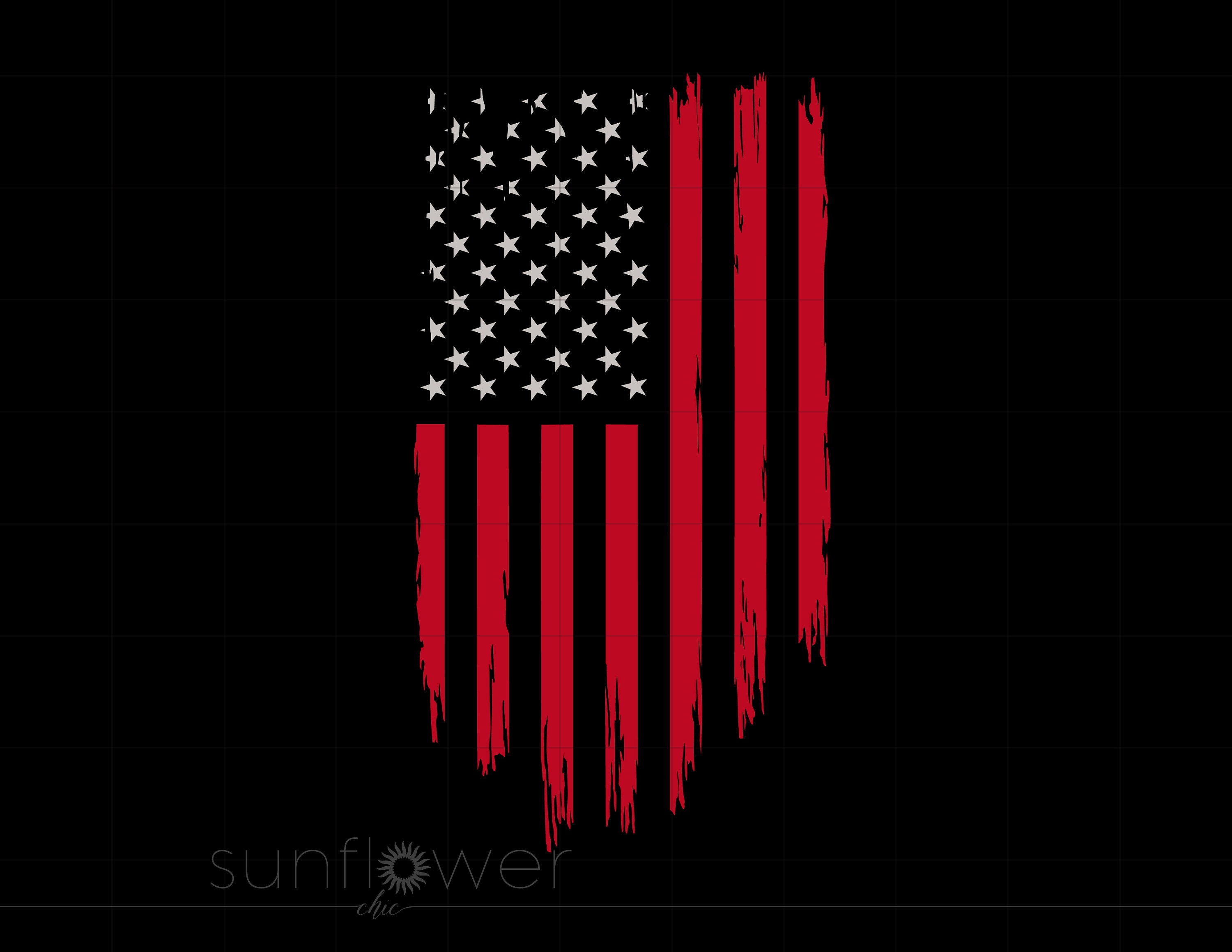 American Flag Svg, Distressed Flag Svg Cut Files, 4th of July Svg ...