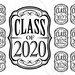 Class of 2020-29 SVG Clipart | Class of 2020-29 Silhouette Cut File ...