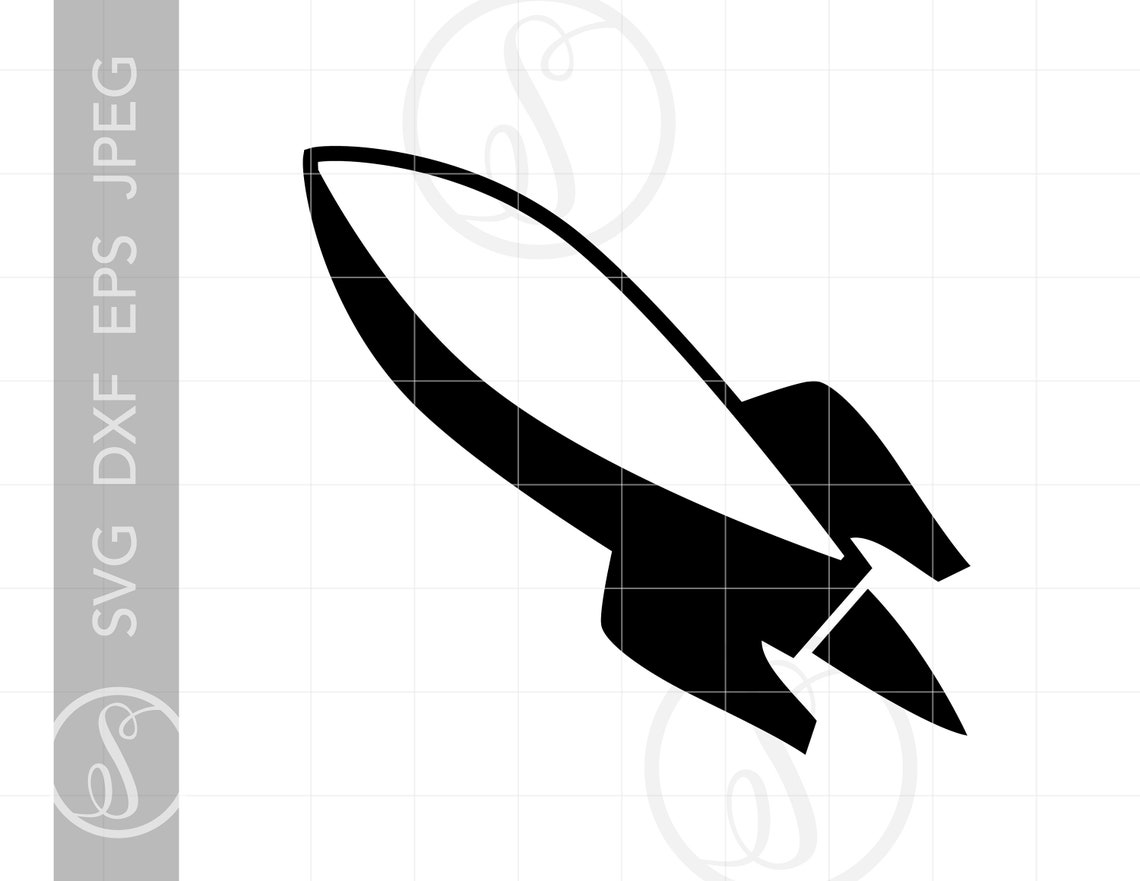Rocket SVG Rocket Clipart Rocket Cut File for Cricut | Etsy