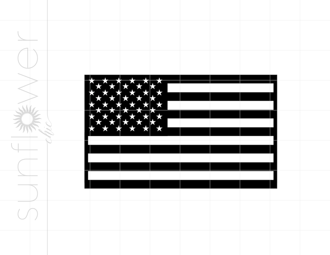 American Flag SVG US Flag Svg United States Flag Svg Cut - Etsy