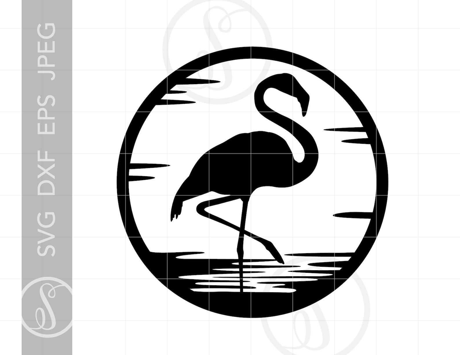 Flamingo SVG Flamingo Silhouette Download Cut File | Etsy