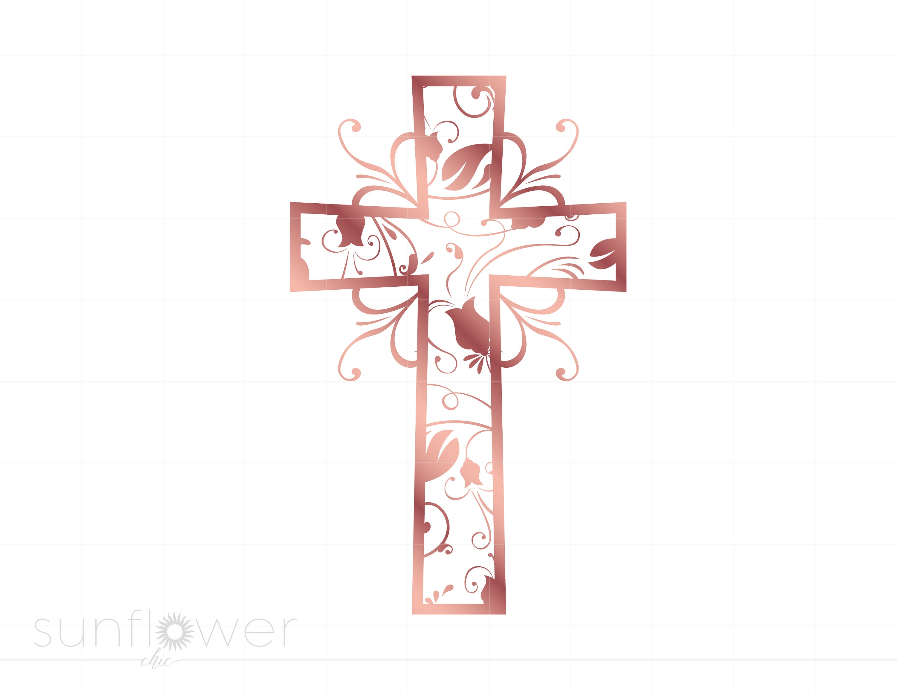 Christian Cross Drawing