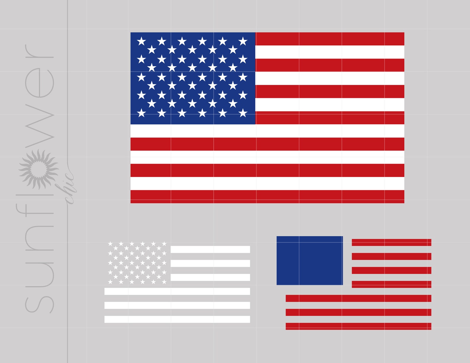 American Flag SVG US Flag Svg United States Flag Svg Cut - Etsy