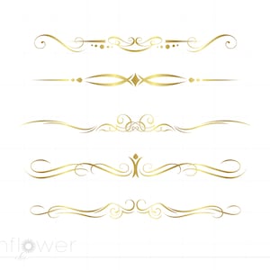 BORDERS SVG Dxf Eps Jpeg | Gold Headers Svg Cut File Clipart Downloads ...