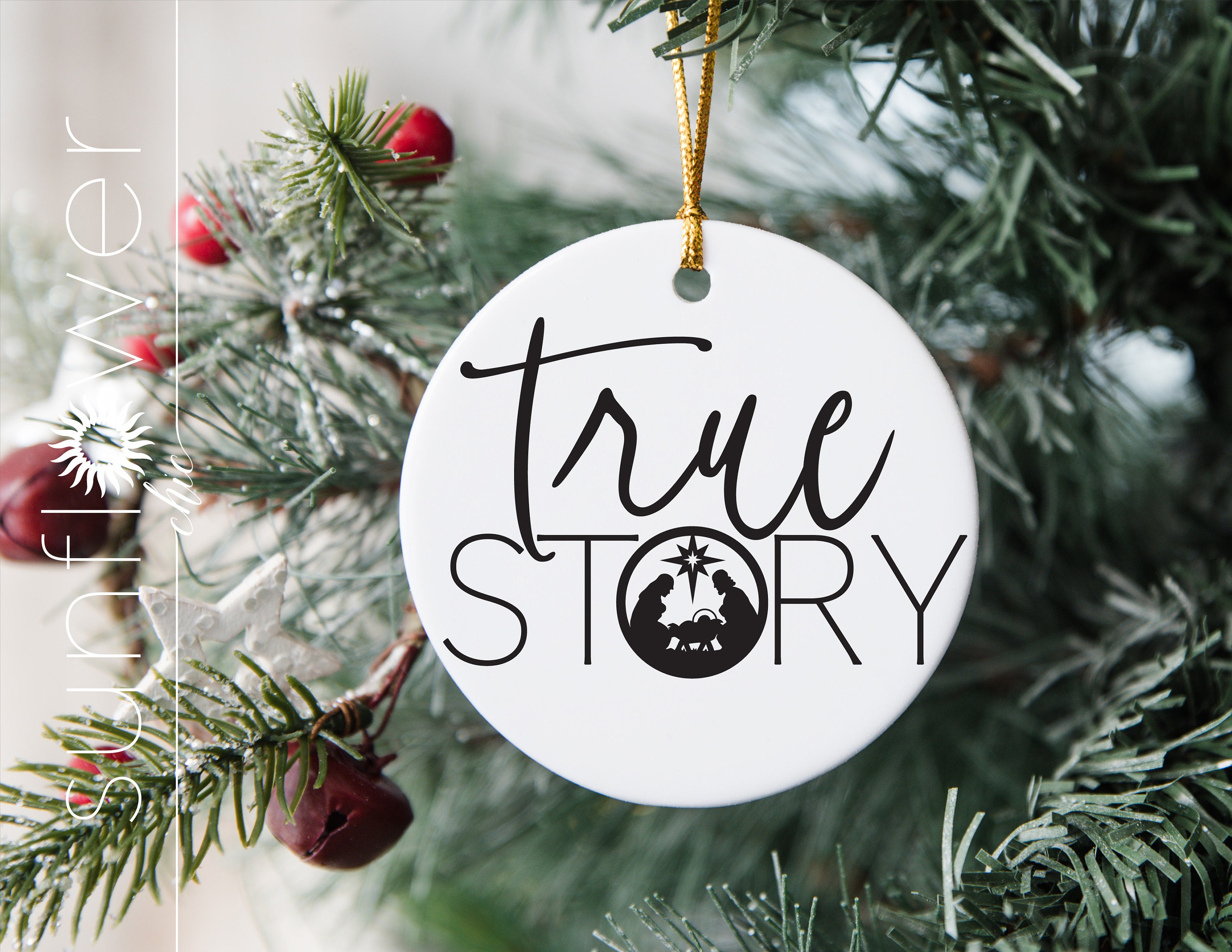 True Story SVG Nativity Svg Cut File True Story Nativity - Etsy