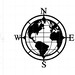 Compass Globe SVG | Compass Globe Silhouette Cricut Download Cut File ...