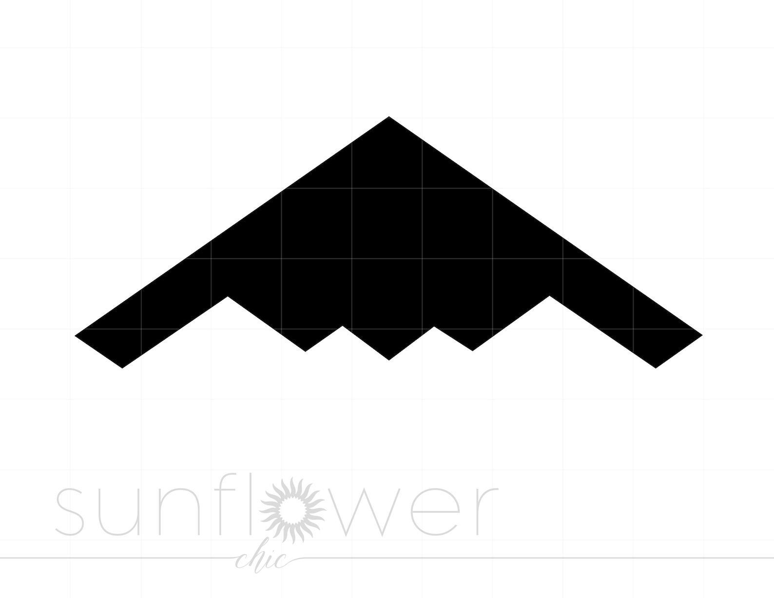 Stealth Bomber SVG Clipart Stealth Bomber Silhouette Cut - Etsy Australia