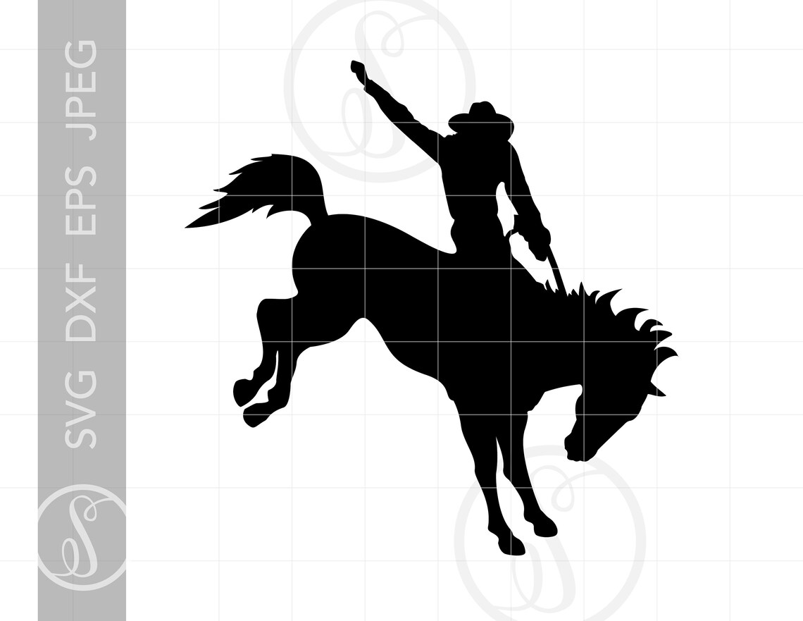 Cowboy SVG Download Vector Cowboy Clipart Cowboy - Etsy