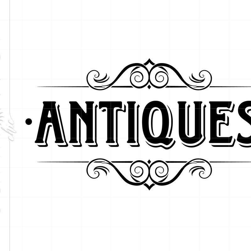 Antique Design Svg - Etsy