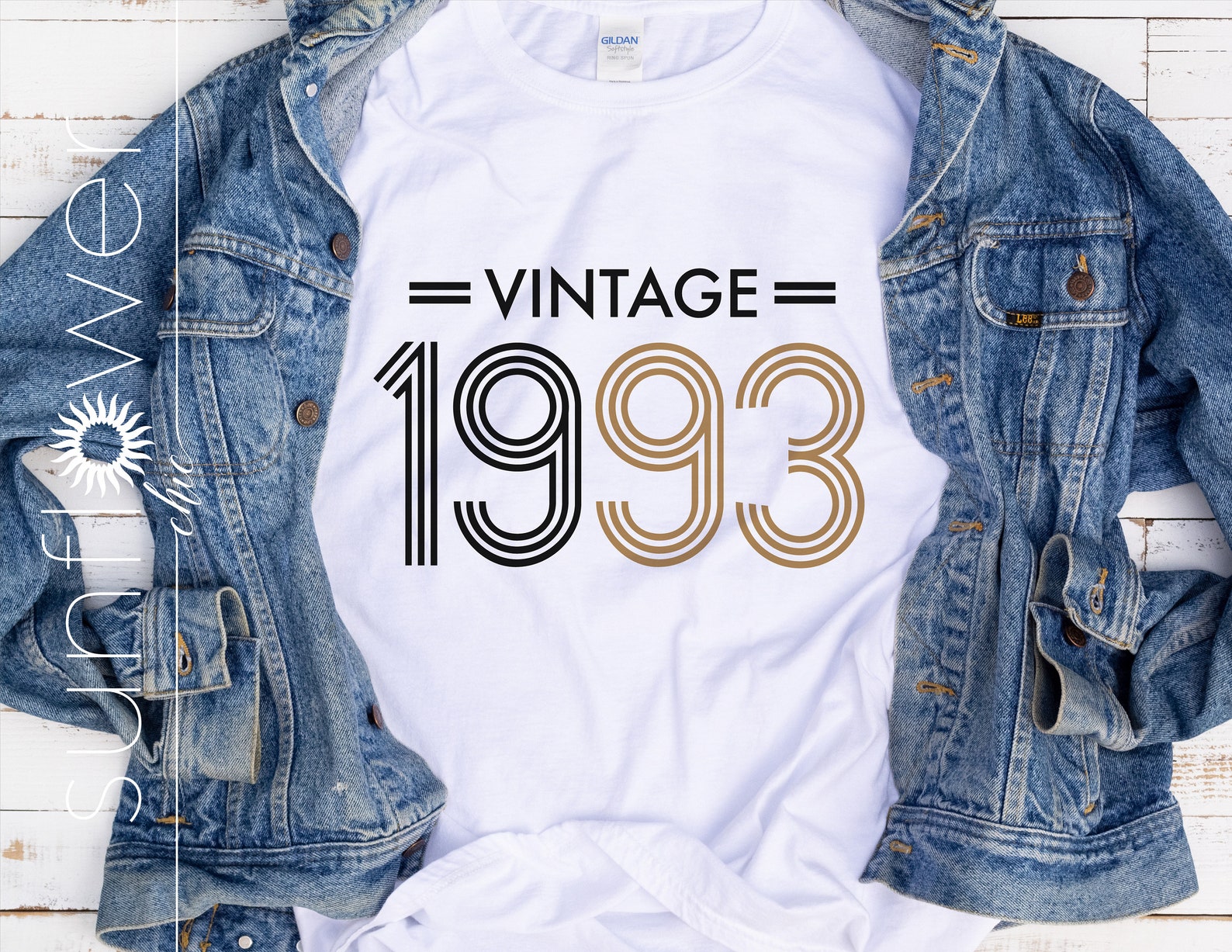 1993 Birthday SVG | Vintage 1993 SVG Clipart | Vintage 1993 Cut File ...
