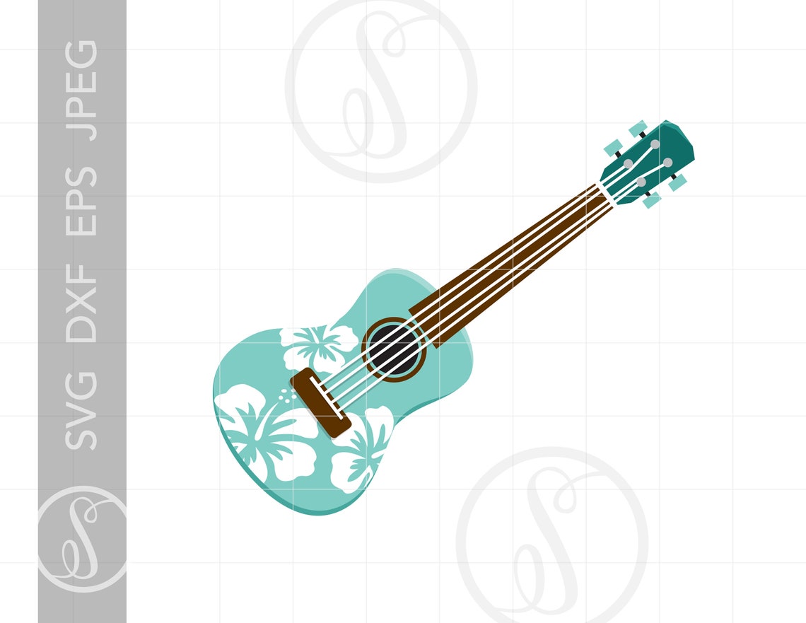 Ukulele SVG Vector Ukulele Clipart Ukulele Print and Cut - Etsy