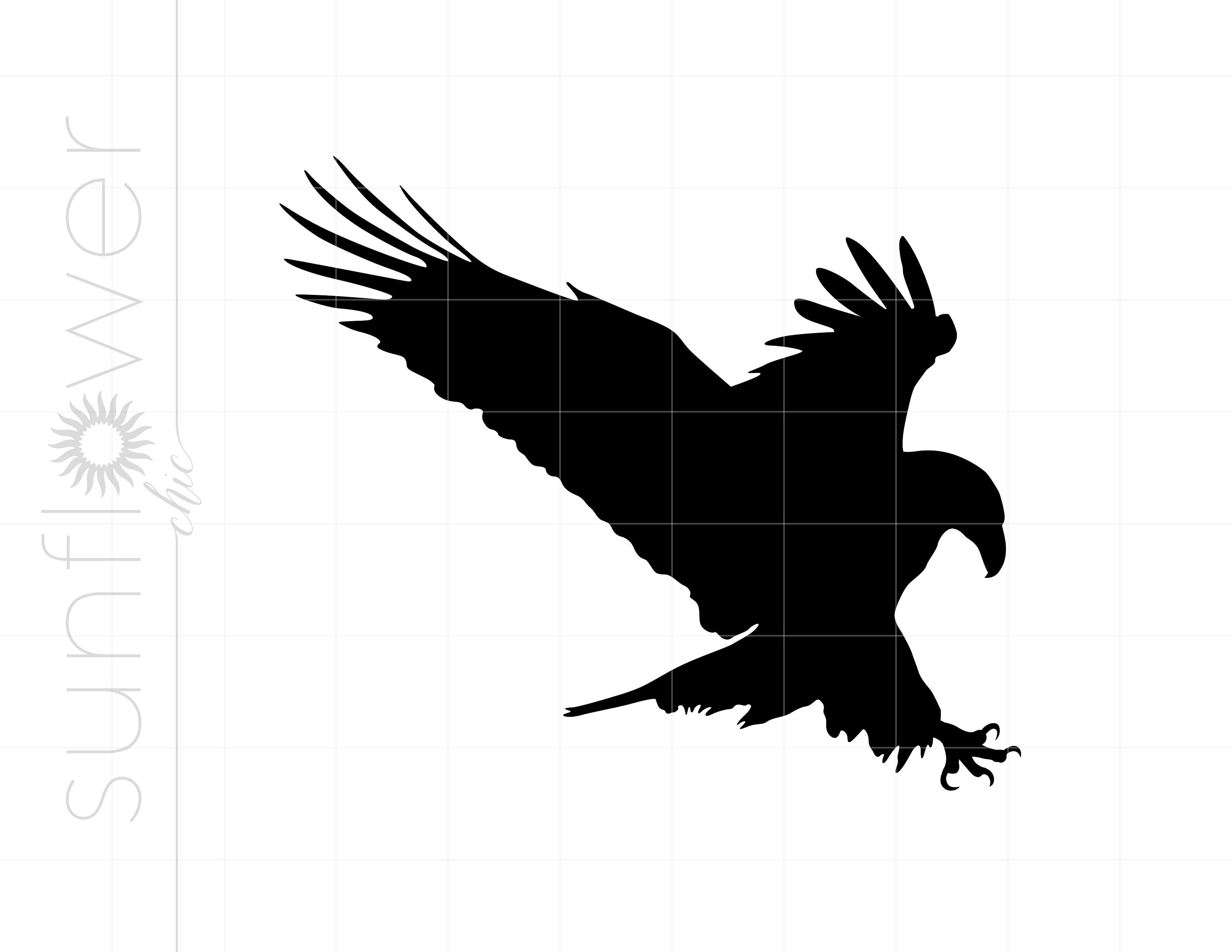 Eagle Svg Eagle Silhouette Svg Cut Files Bald Eagle Svg - Etsy