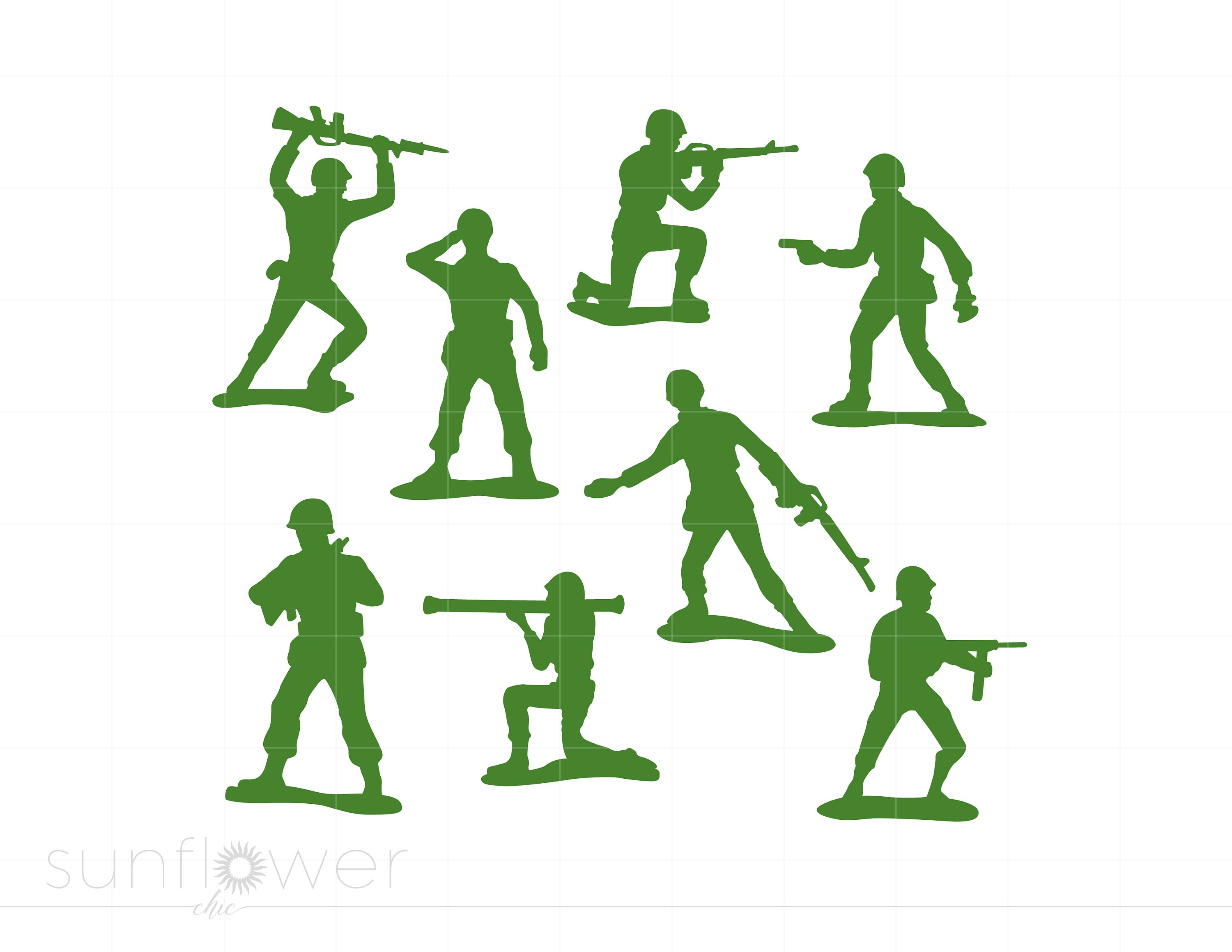 Army discounts man Toy story Guarding