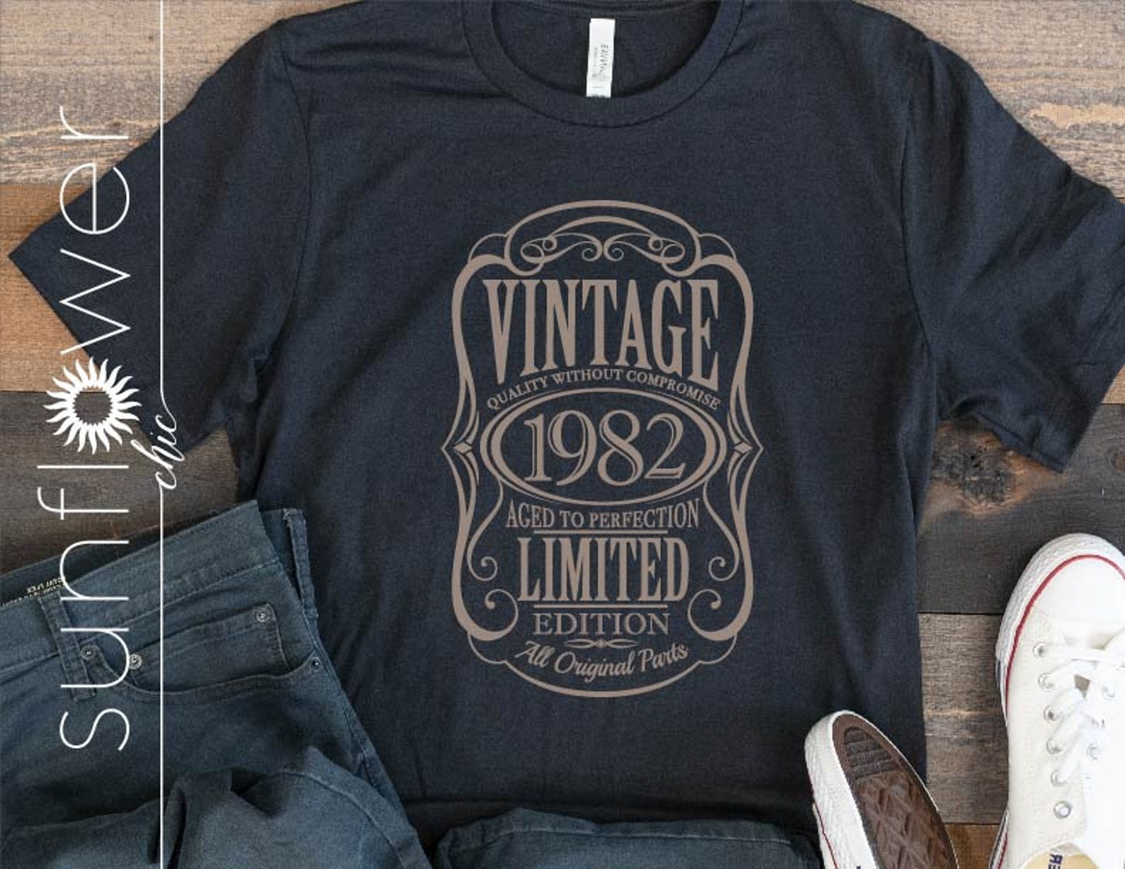 Vintage 1982 Birthday SVG Downloads Vintage 1982 Svg - Etsy