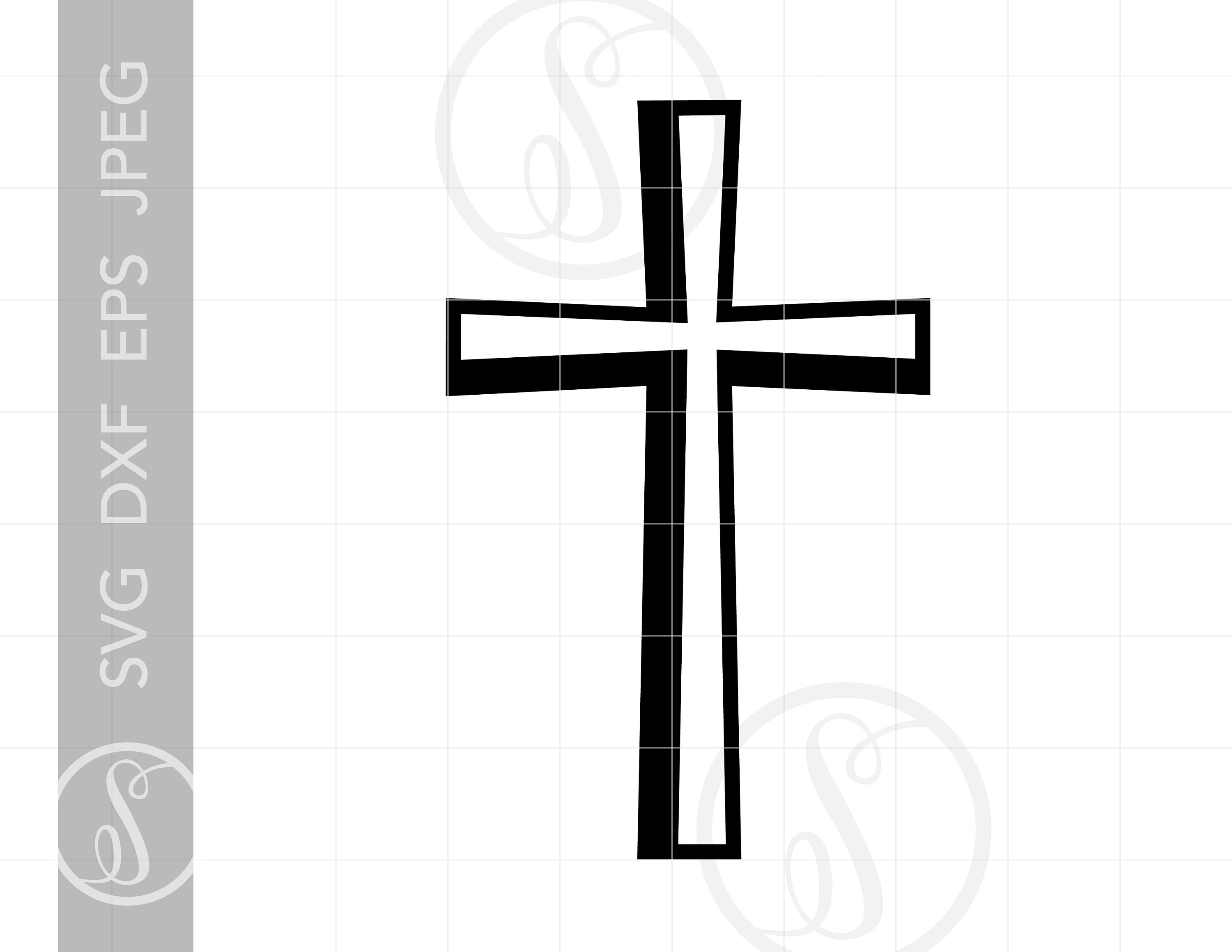 Cross SVG Cross Clipart Downloads Cross Cut File Template Cross Svg Jpg ...