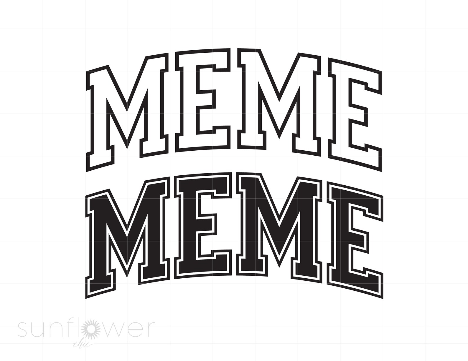 Meme Svg, Varsity Meme Svg, Meme T Shirt Design Printable Cricut ...