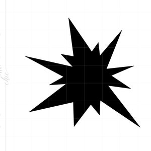 Superhero Burst SVG | Burst Clipart | Burst Cut File for Cricut | Burst ...