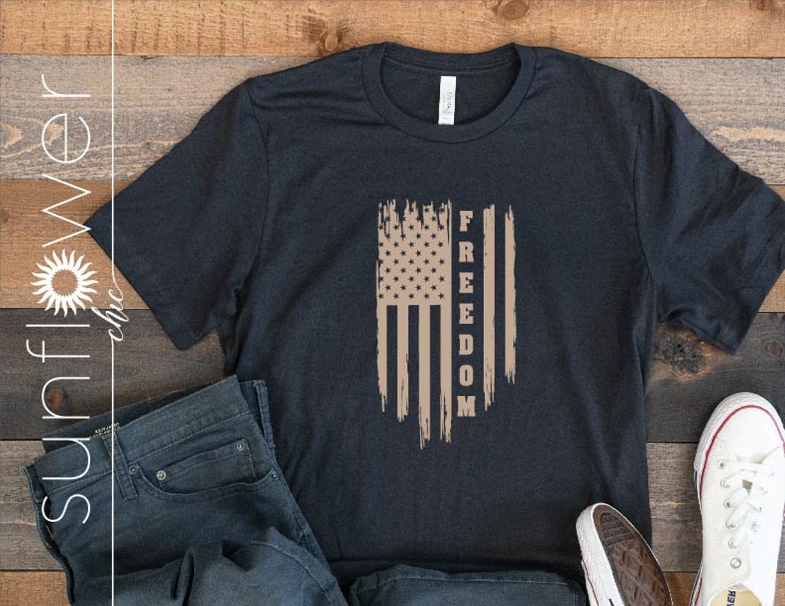 American Freedom Flag Svg Freedom Flag Svg Distressed - Etsy