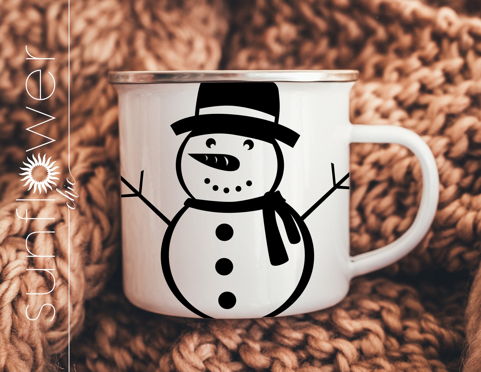 Snowman SVG | Snowman Clipart | Snowman Silhouette Cut File | Snowman ...