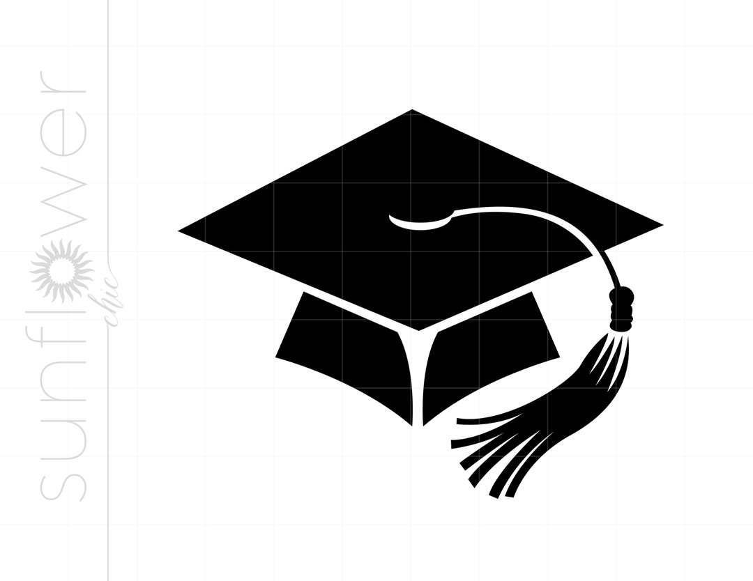 Graduation Hat SVG | Graduation Hat Clipart | Graduation Hat Silhouette ...