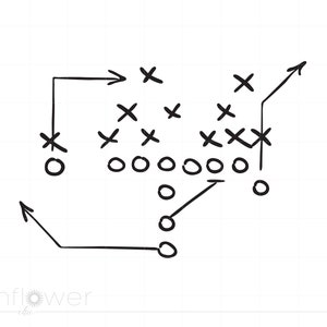 Football Play Art Svg Download, Football Playbook Art Svg Png Cricut ...