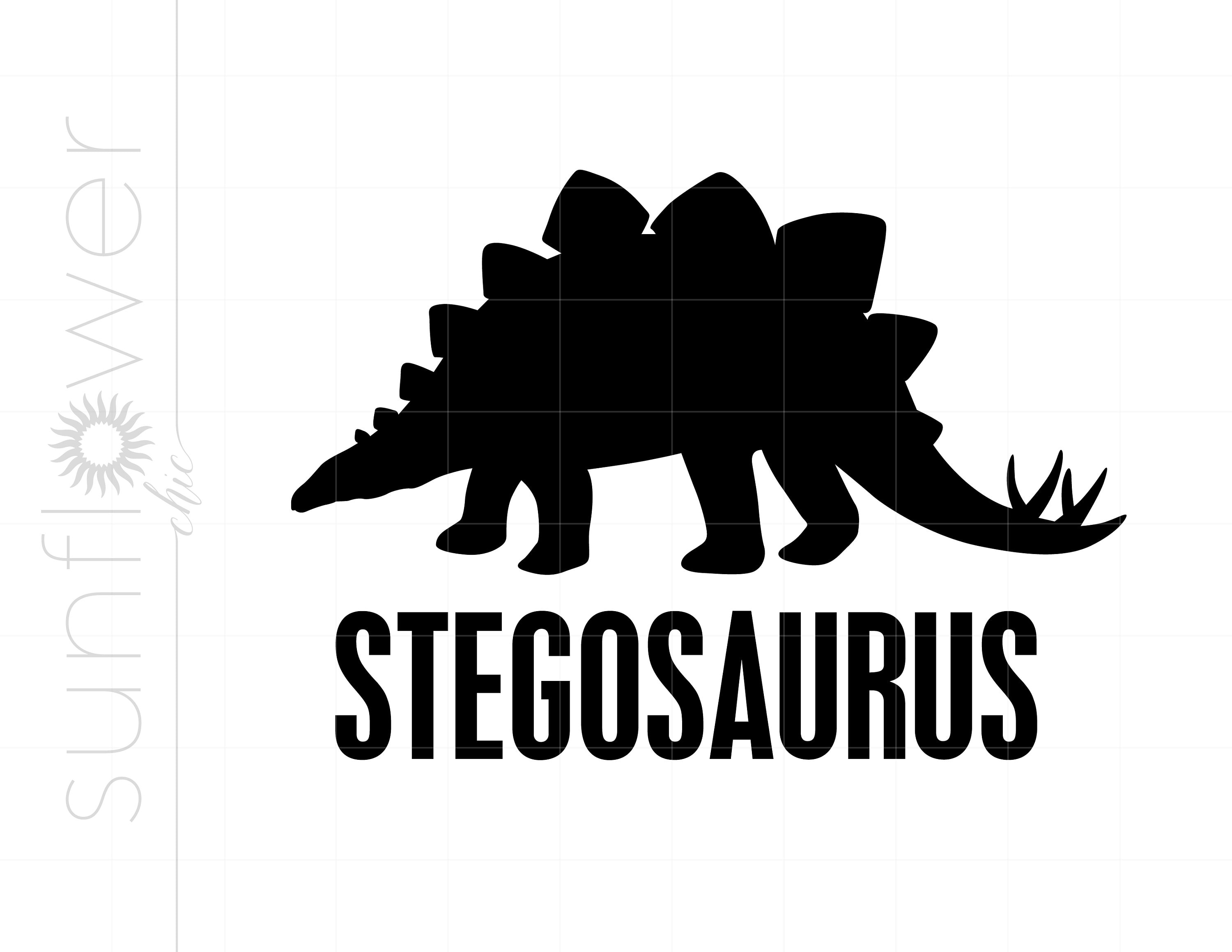 Stegosaurus Silhouet Silhouette Of Stegosaurus And Parasaurolophus