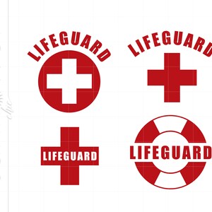Lifeguard SVG Lifeguard Clipart Lifeguard Silhouette Cut - Etsy