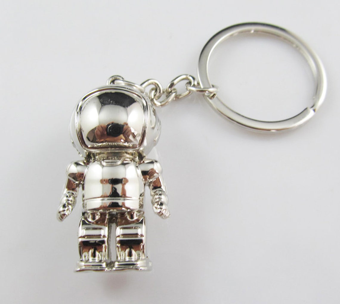 Spaceman Astronaut Key Chain Space Gift Key Chain Galaxy Gift | Etsy