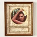 Antique Gold Frame, Gold Gesso Frame, Gold Picture Frame, Gilded Frame ...