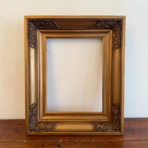 Antique Frame for a Painting, Gold Gesso Picture Frame, Vintage Gold ...