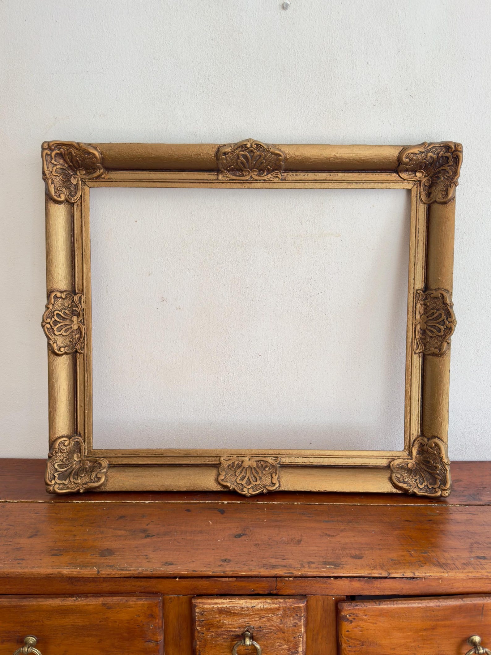 Large Gold Frame, Vintage Frame for a Painting, Ornate Frame, Gold ...