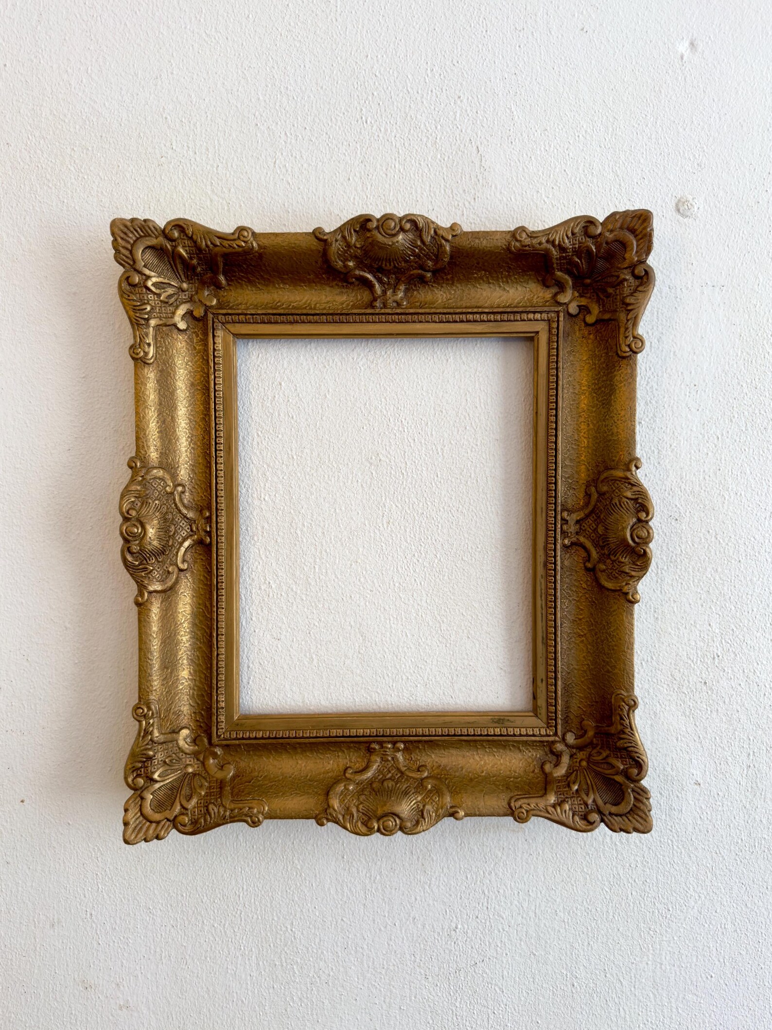 Ornate Gold Frame for a Painting, Gold Gesso Picture Frame, Vintage ...