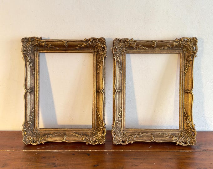 Antique Frames for Paintings, Vintage Gold Frames, Rococo Frames, Set ...