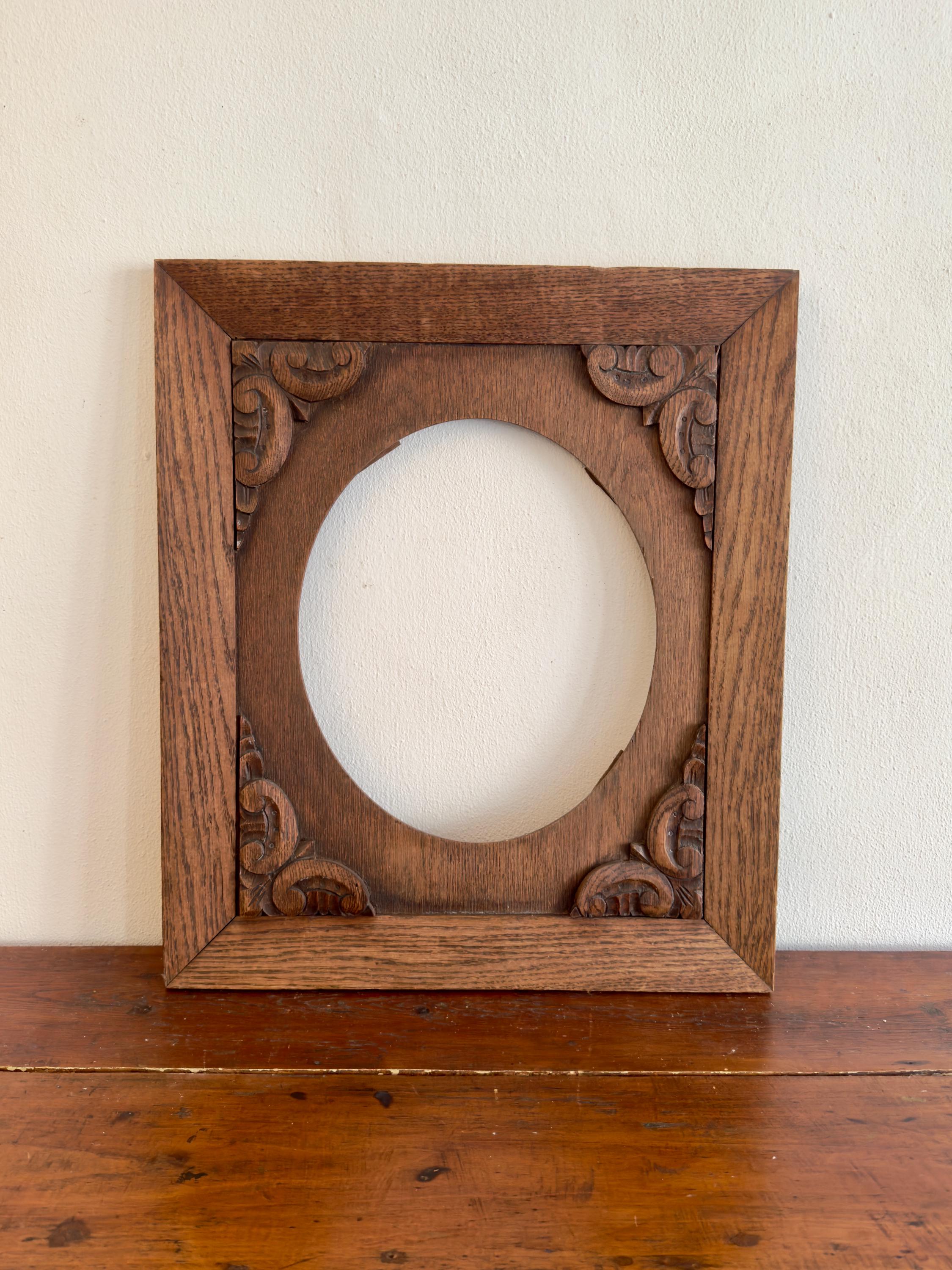 Antique Vintage Wood Frames Antique Wooden Picture Frame At