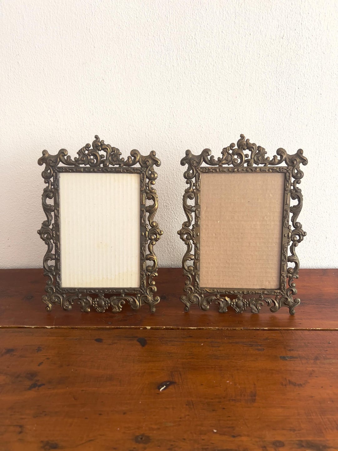 Antique Italian Frames, Set Photo Frames, Vintage Frame for Art, Ornate ...