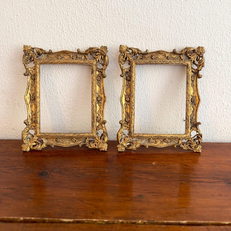 Antique Picture Frames - Etsy