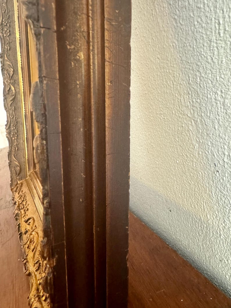 Antique French Frame, Antique Gold Frame, Gilt Gold Frame for Art ...