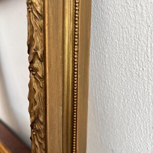 Antique Gold Frame, Gold Gesso Frame, Gold Picture Frame, Gilded Frame ...