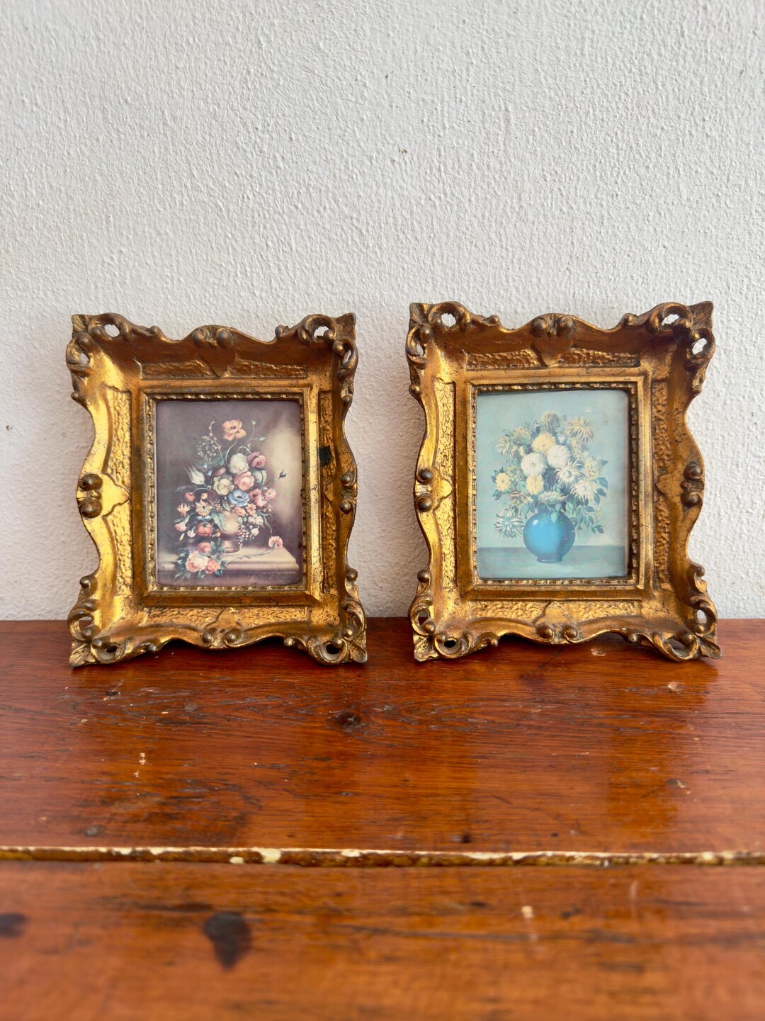 Antique Italian Frames, Set of Frames, Vintage Frames for Art, Antique ...