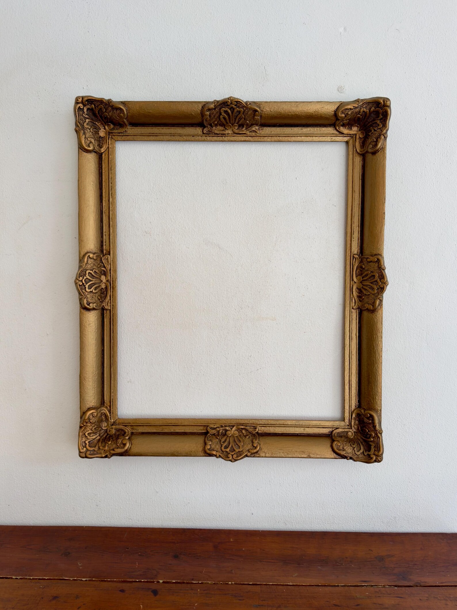 Large Gold Frame, Vintage Frame for a Painting, Ornate Frame, Gold ...