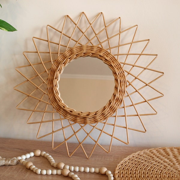 Boho Mirror - Etsy