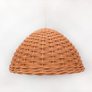 Small Rattan Pendant Light, Wicker Rattan Lampshade, Rattan Natural ...
