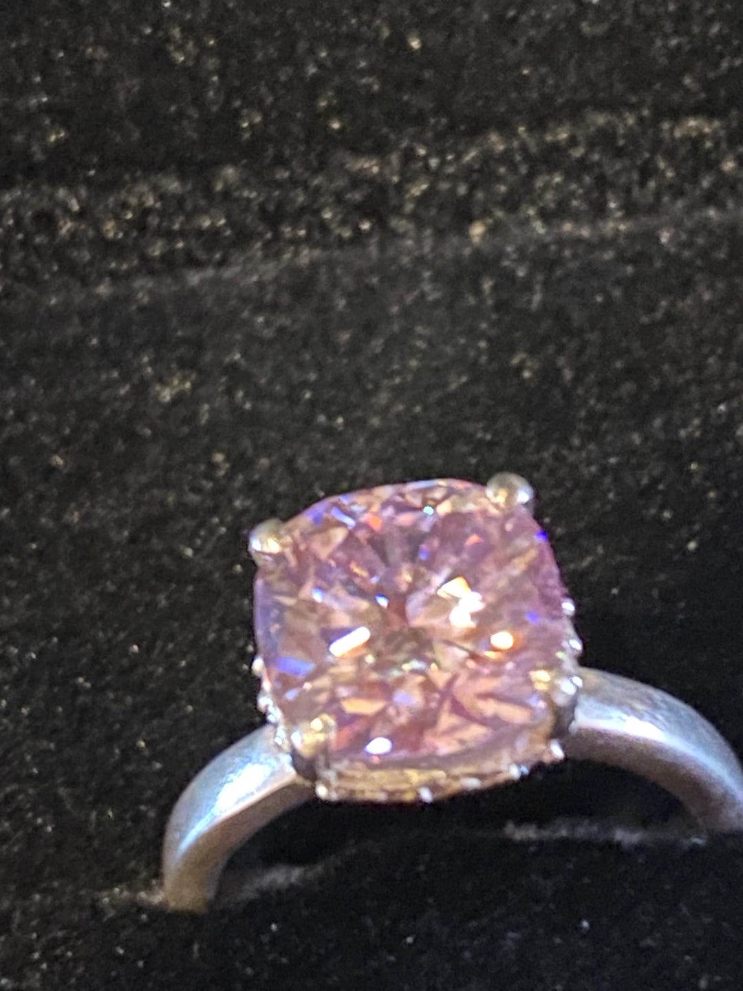 4 Ct Natural Pink Diamond Ring - Etsy