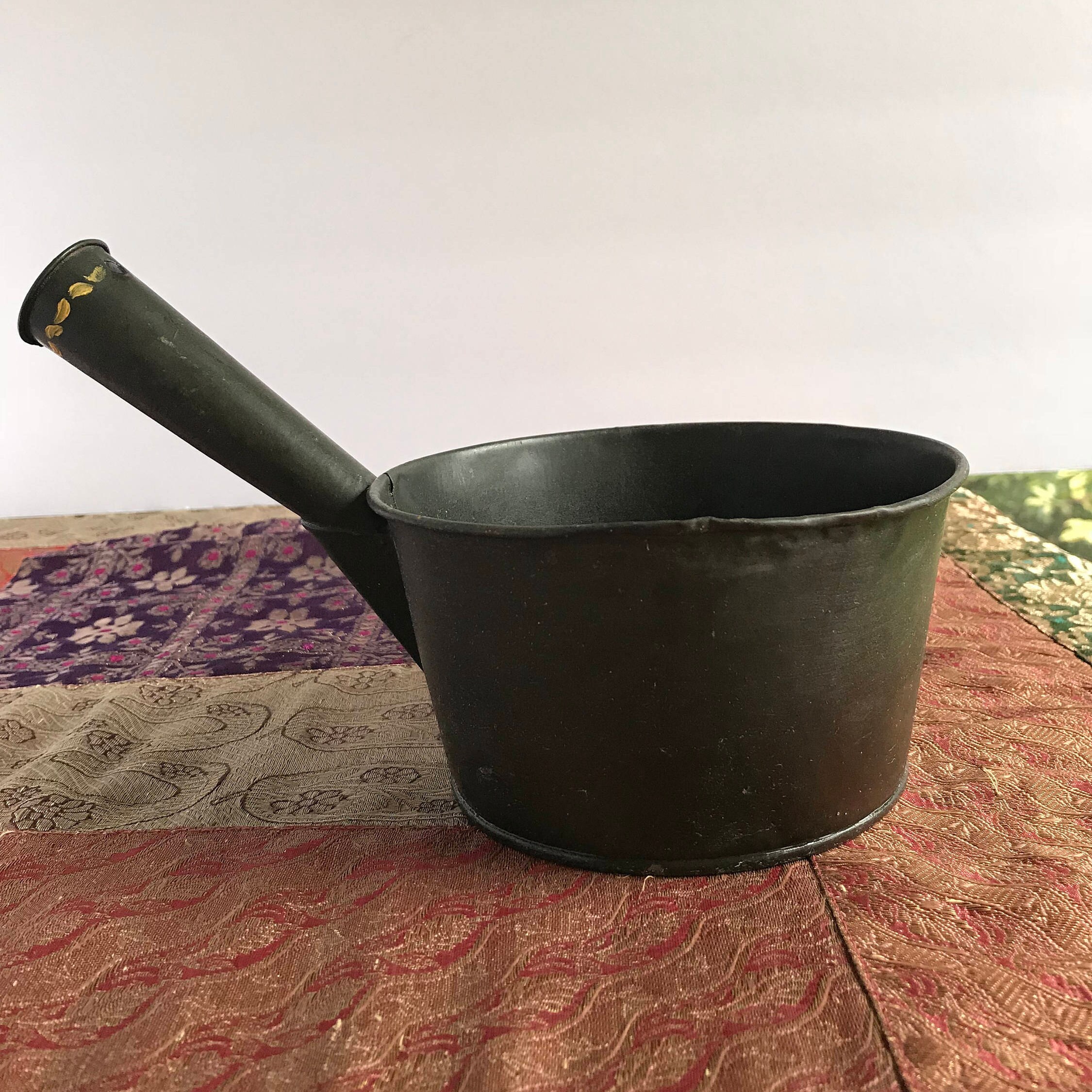 Vintage Ladle Hand Painted Flowers Vintage Toleware Vintage - Etsy