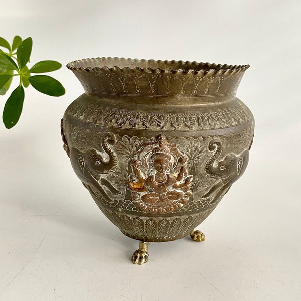 Brass Planter - Etsy