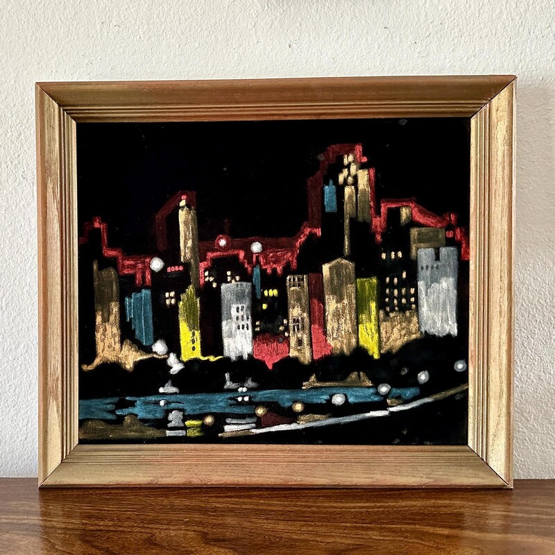 Velvet Painting - Etsy